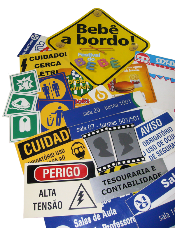 PLACA PS IMPRESSÃO DIRETA 0,5 MM POLIESTIRENO - WORD DESIGN